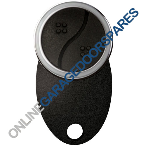 Seceuroglide Black Smooth Remote Control Handset | Online Garage Door ...