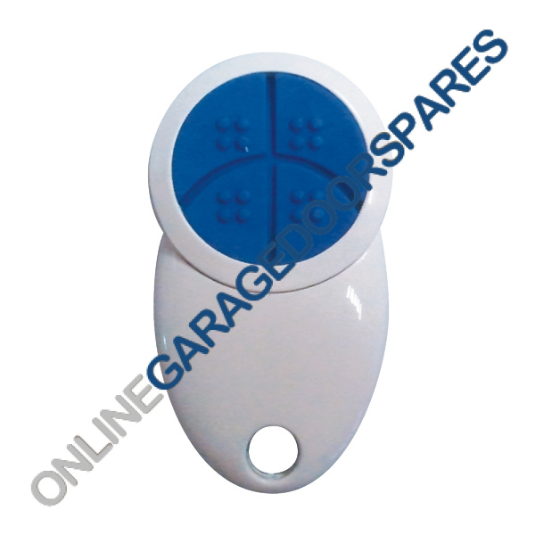 Seceuroglide White Smooth Remote Control Handset | Online Garage Door ...